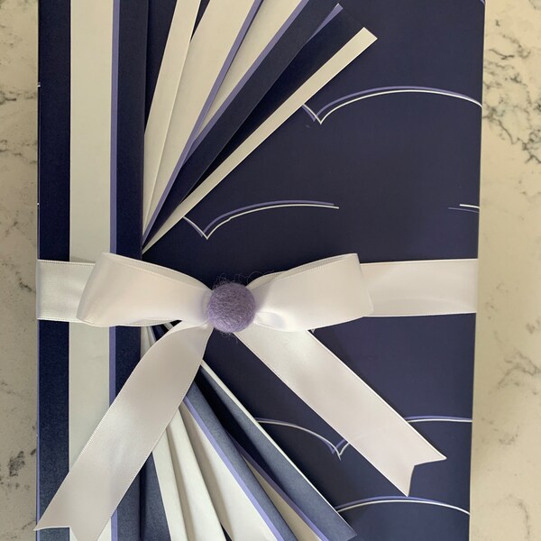 Wave Wrapping Paper Sheets, Double-sided Gift Wrap, Three 29x20in ...