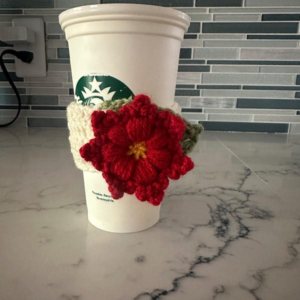 Daisy Dream Mug Cozy Pattern: Crochet Your Own Floral Bliss Instant ...