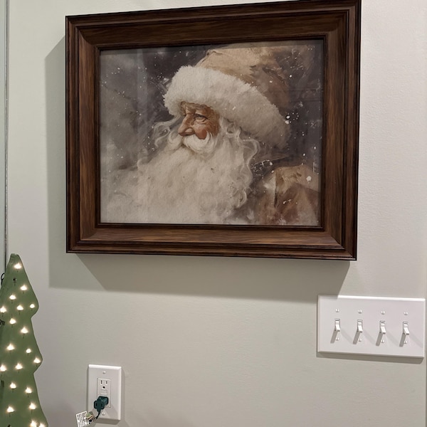 Golden Christmas Trees Frame Tv Art, Neutral Beige Holiday Winter ...