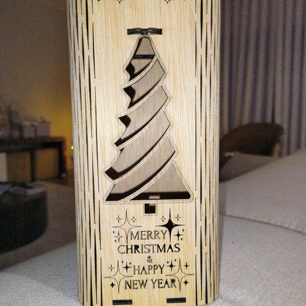 Wedding Wine Box, Laser Cut Box, Glowforge Wooden Wine Box Svg, Wedding ...