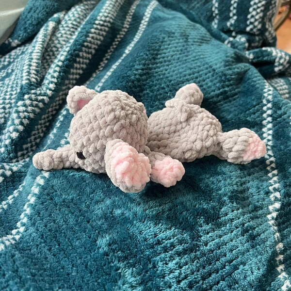 No Sew English PDF Crochet Pattern Bulky and Quick Plush Little Nelly ...