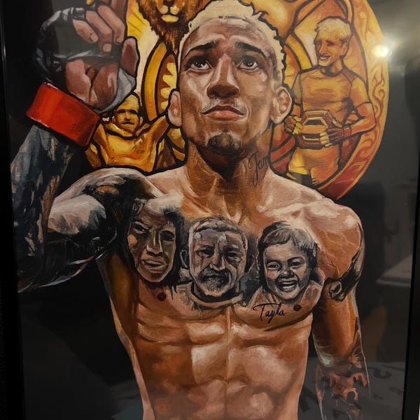 PRE-ORDER: MINI Nate Diaz Sketch Print (card-sized) - Etsy