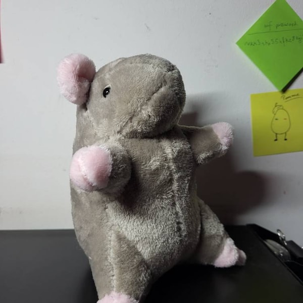 Rat Plushie Sewing Pattern Photo Tutorial, Mouse Stuffed Animal PDF ...