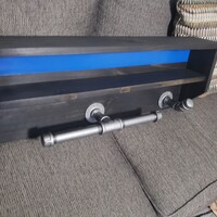 Wall Mounted Duty and Tactical Gear Rack Thin Blue Line - Etsy Canada