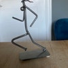 Runner, Athlete Metal Sculpture, Marathon, Triathlon, Fitness Art ...
