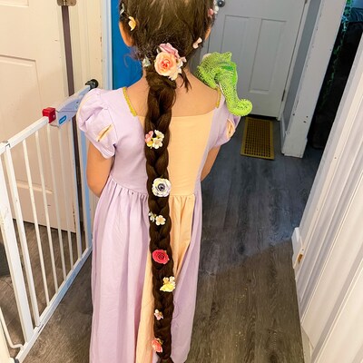 Rapunzel Extra Long Jumbo Braid Disney/fairy Tale Costume Hair ...