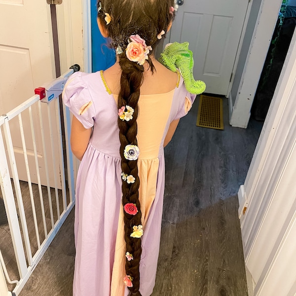 Rapunzel Extra Long Jumbo Braid - Disney/fairy Tale Costume Hair ...