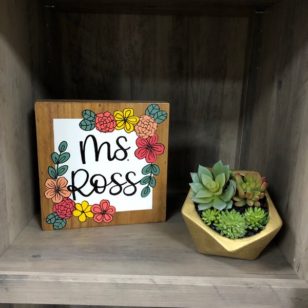 Classroom Decor for Teachers,desk Signs for Teachers, Teacher ...