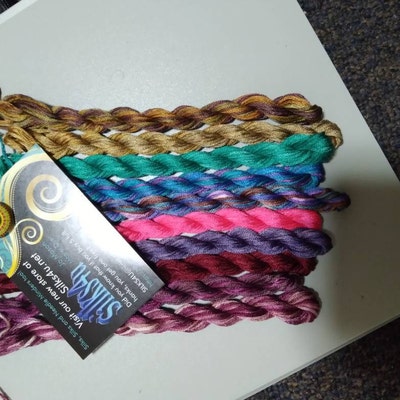 Bits Bag 10 Skeins of Silk - Etsy