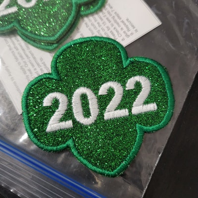 Trefoil Shape 3 Inch Size. Plain or Personalized. Kelly Green No ...