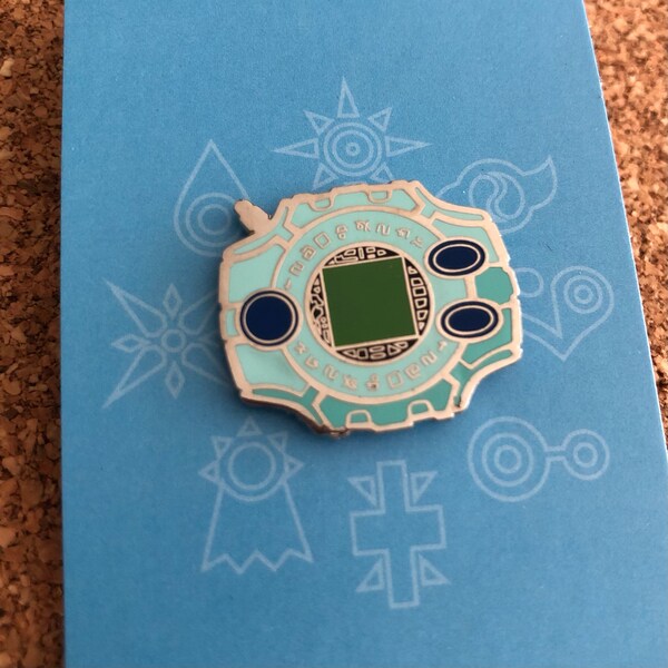 Digimon Digivice Enamel Pin - Etsy