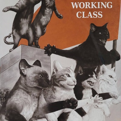 Soviet Cat Poster Cat Star Union - Etsy