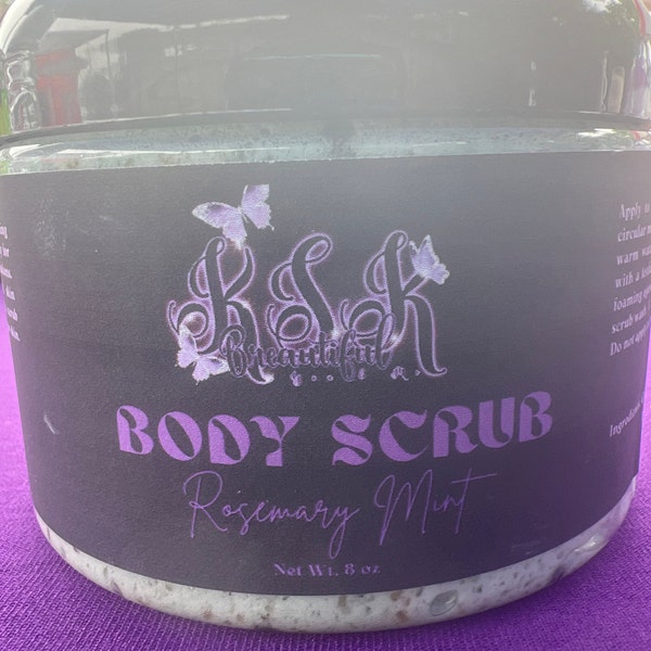 Body Scrub Wrap Label Designs, Body Sugar Scrub Labels, Soak Salts ...