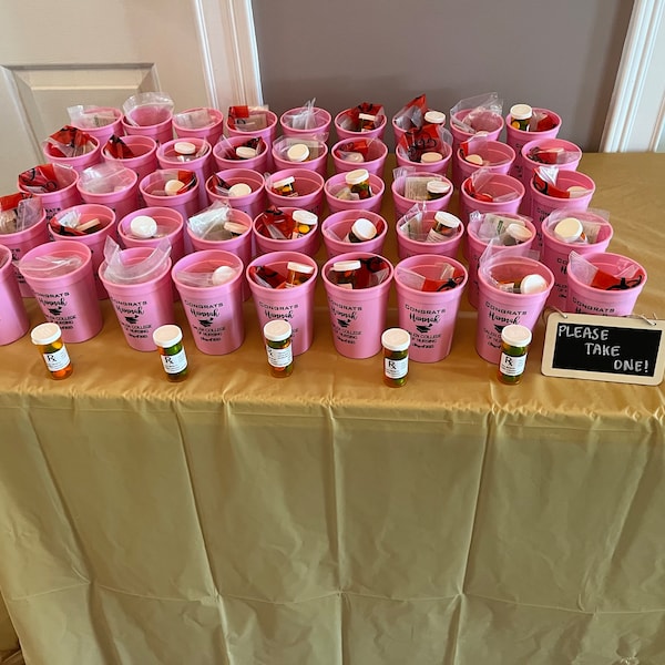 Nurse Graduation Plastic Cups, Nursing Cups, Drink With a Nurse ...