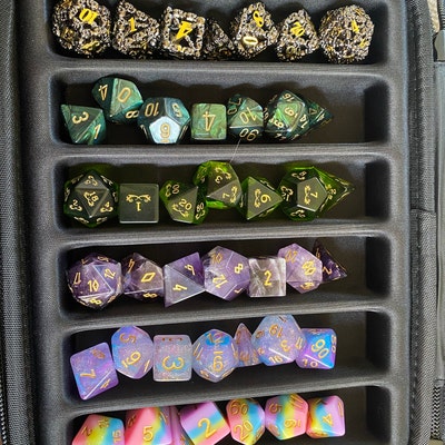 Diceology Archive 6 Set Dice Case & Tray - Etsy