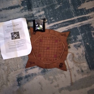 Pentacle Altar Tile Gift Kit, Incense Burner, Cone Burner, Pentagram ...