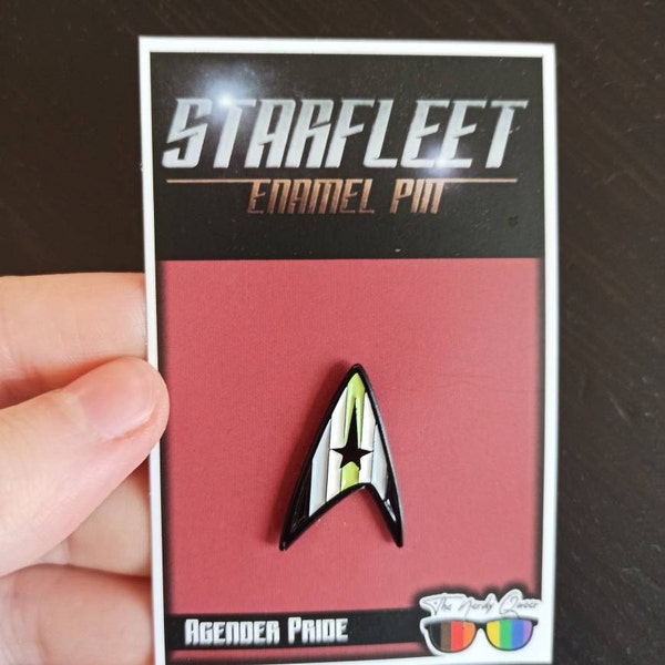 Starfleet Insignia Pride Flag Pins! | Star Trek-inspired Soft Enamel ...