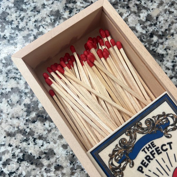2 Inch Long, Wooden Matchsticks, Matchboxes, For, Weddings, Small Gift ...
