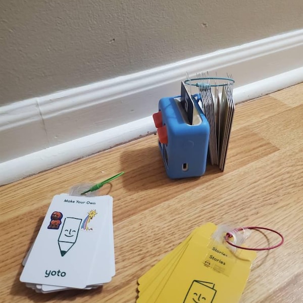 Yoto Card Ring and Tab Set for Organized Yoto Storage and Display, 11 ...