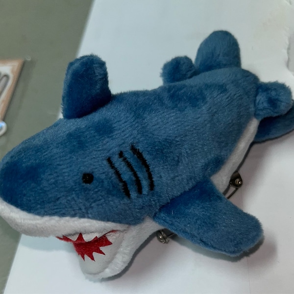 Shark Chumbuddy Keychain & Brooch (it Swallows! ) - Etsy