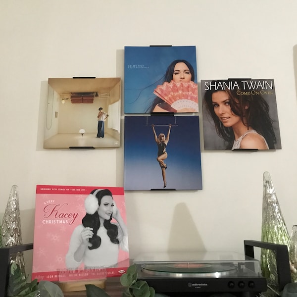 Vinylrax Double Album Display Brackets - Showcase Your Vinyl Passion ...