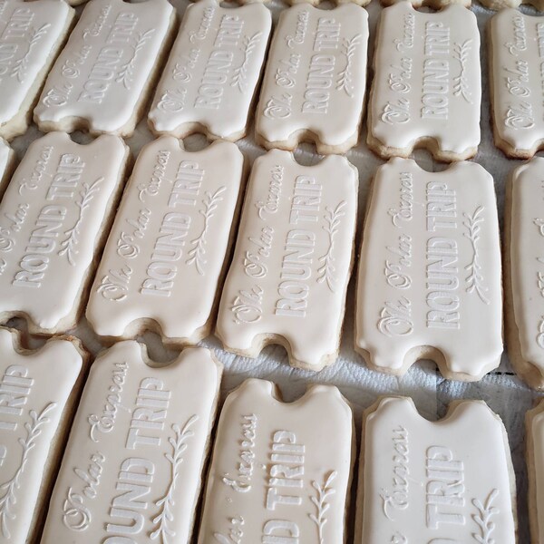 Ticket Stub Cookie Cutter/ticket Stub/movie Cookie Cutter/admit One ...