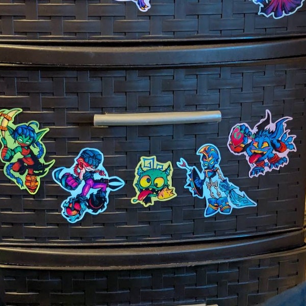 CRASH BANDICOOT STICKERS!! (10 Piece Set!) - Etsy