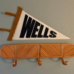 Custom Name Pennant block Letter - Etsy