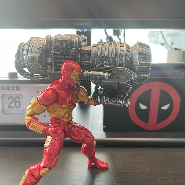 Photon Cannon (painted) Available in Black Wash or Solid Silver, Please ...