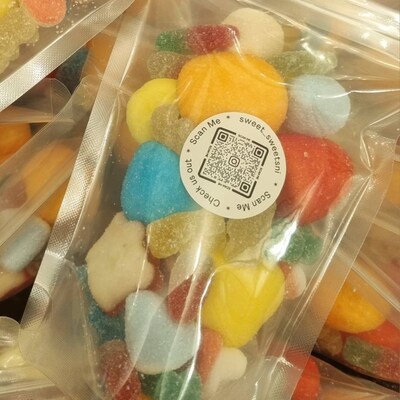 Round QR Code Labels, Custom QR Sticker, Smart Qr Sticker, Qr Inventory ...