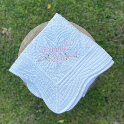 Bow Monogram Topper Satin Stitch Machine Embroidery Design - Etsy