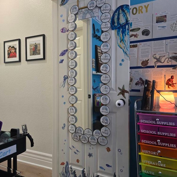 Classroom Decor Bundle in Beach Theme - Etsy