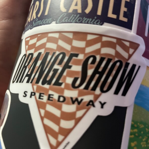 Orange Show Speedway Lizzy Mcalpine Sticker, Lizzy Mcalpine Merch ...