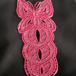 FSL Heart Bookmark Machine Embroidery Design, Freestanding Lace ...