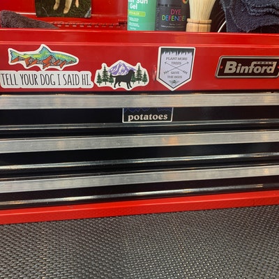 Binford Tools Metal Tool Box Tag - Etsy