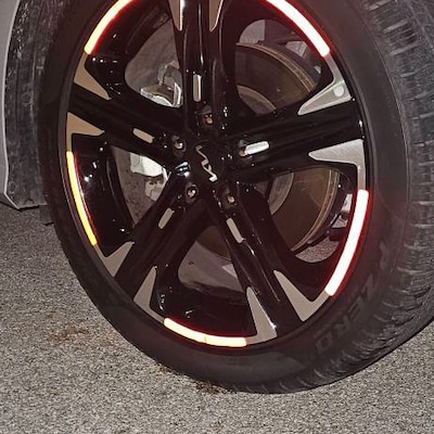 Veloviz REFLECTIVE Bike Wrap Frame Protection Stickers Decals Leopard ...