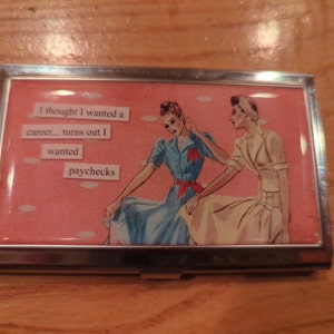 Funny Pill Box, Case, Pill Case, Pill Container, Yellow, Gift for Her ...
