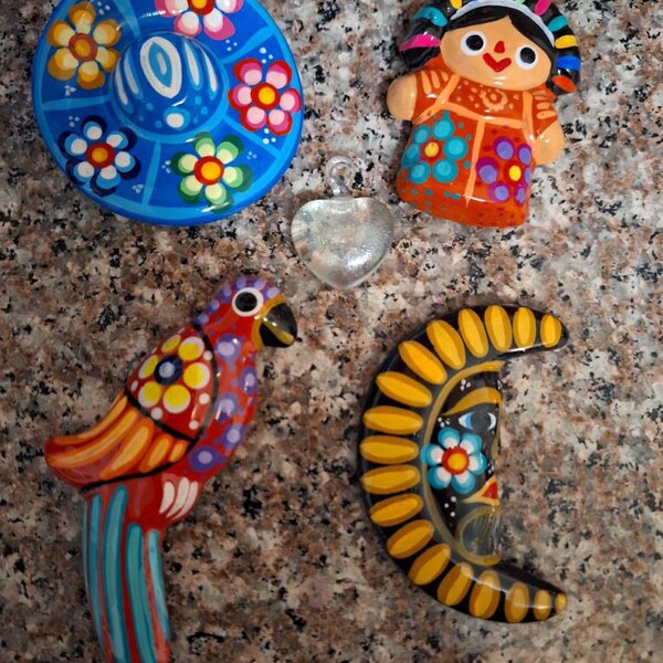 Figura de barro perro 6 Xoloitzcuintle. Día de Muertos Hecho en México ...