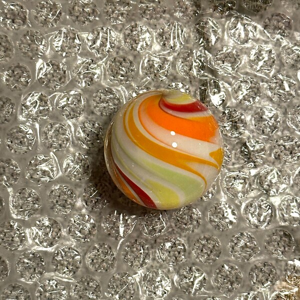 German Antique Marble Spotted Dick Hand Painted Unusual China Marble ...