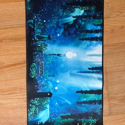Hollow Knight Greenpath Desk Mat, High-quality Desk Mat, Hollow Knight ...