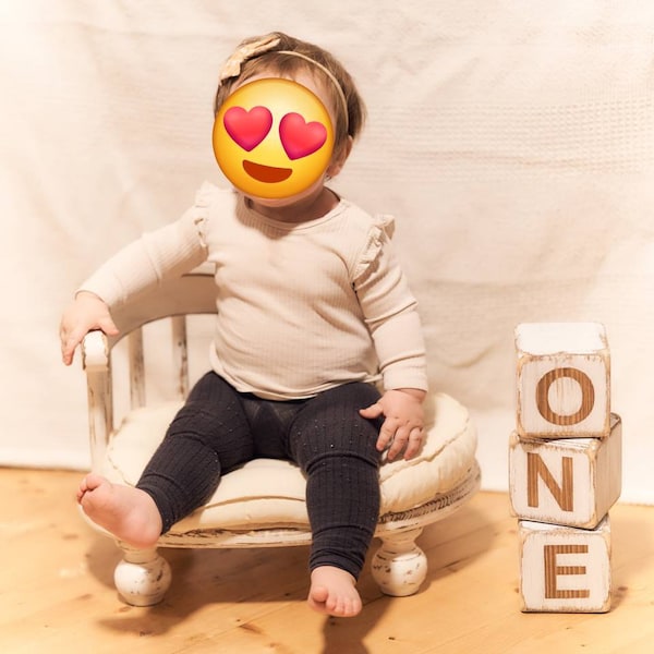 Wooden Bucket for Newborn Photography, Posing Bowl, Baby Photo Prop ...