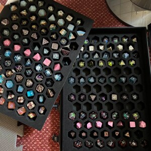 Yes I Need Them All Chest of Hoarding 26 Set Capacity Plexi Glass Dice ...