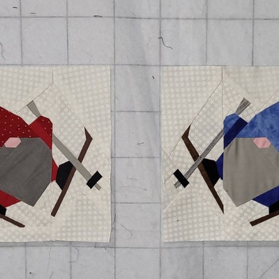 Yorkie Paper Pieced Block Pattern in PDF - Etsy