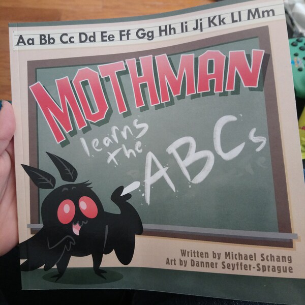 Mothman Learns the Abcs - Children's Book! - Etsy