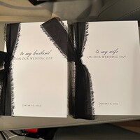 Vow Books, Vow Books His and Hers, Wedding Vow Books, Vow Books Set of ...