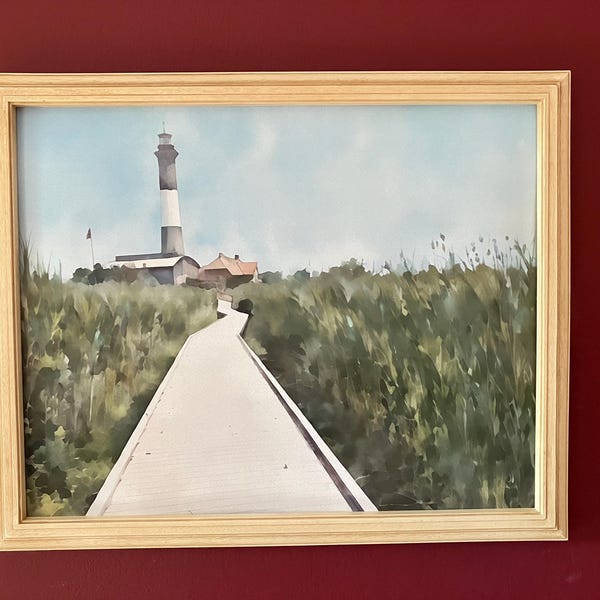 Adirondack Abstract Mountain Watercolor Painting, ADK NY Poster, Moody ...