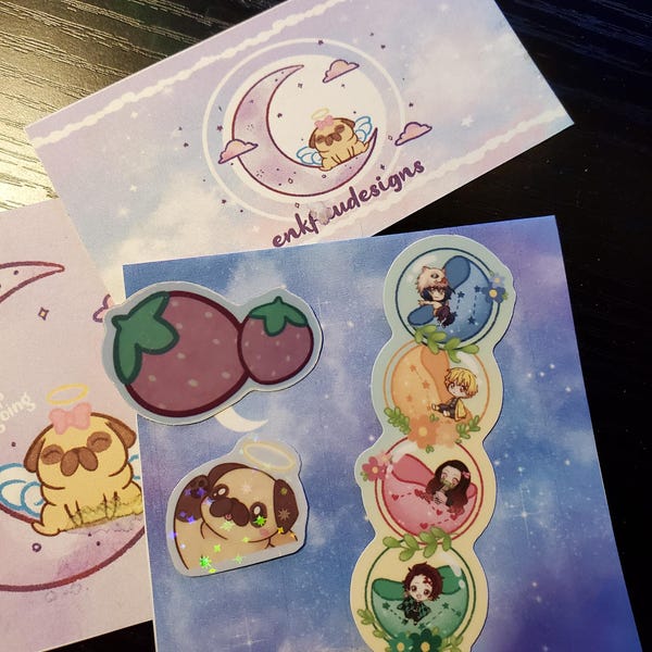 Kawaii Anime Cat Girl Vinyl Decal Cat Girl Sticker Vinyl Sticker Kawaii ...