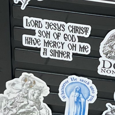 Ecce Agnus Dei Sticker Behold the Lamb of God José Campeche Latin ...