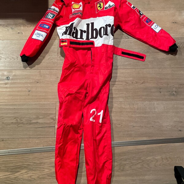Go Karting Suit Ferrari Suit F1 Racing Suits With Digital Sublimation ...