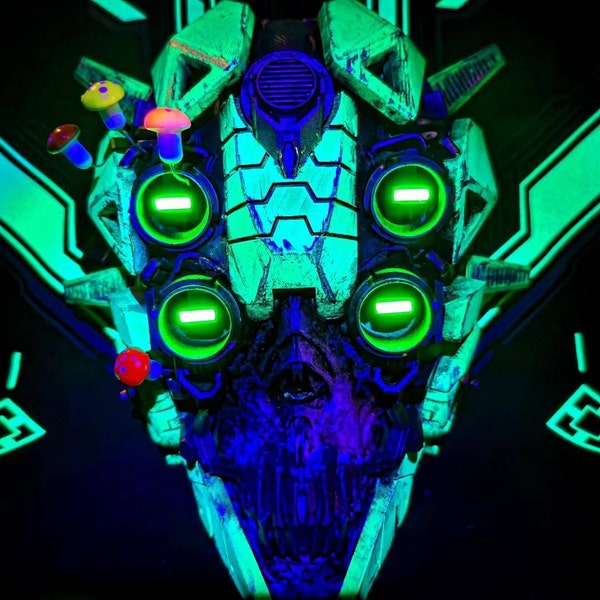 Power Node Gauntlets - Cyberpunk ULTRA BRIGHT LED Original Design ...